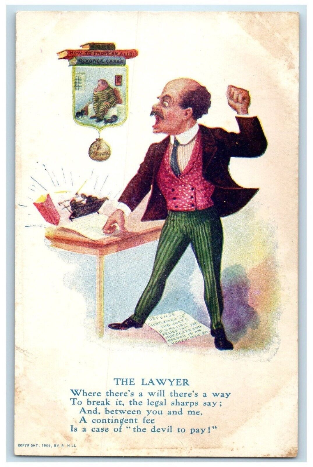 The Lawyer Jail Prison Confident Fee Is A Case Of The Devil To Pay ...