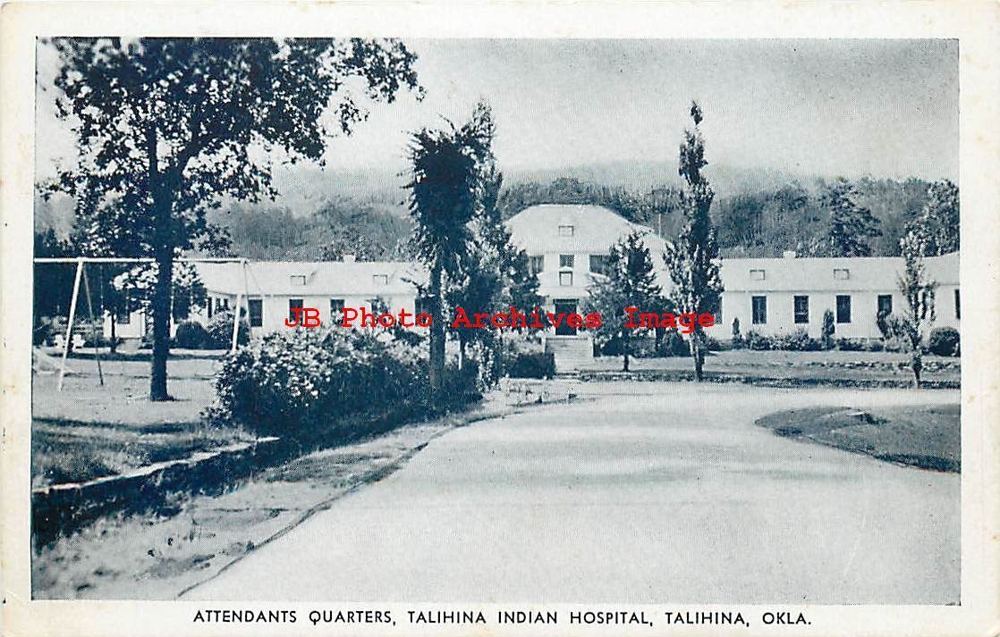 OK, Talihina, Oklahoma, Talihina Indian Hospital, Attendants Quarters ...