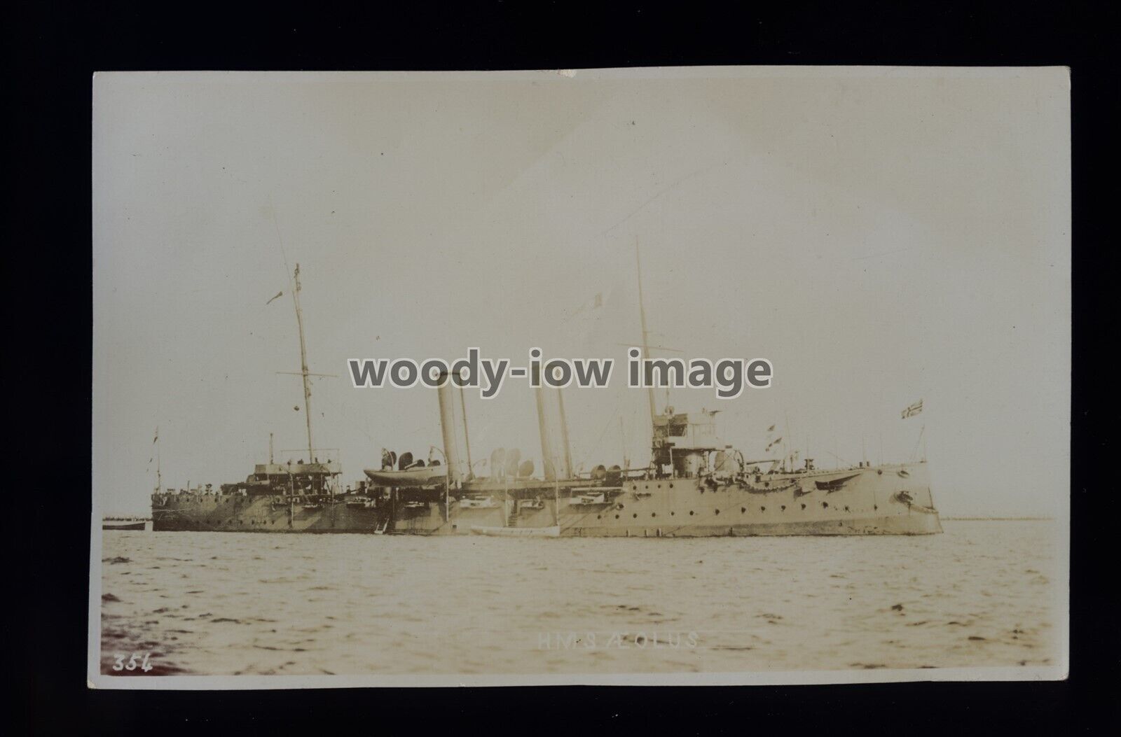 na8878 - Royal Navy Warship - HMS Aeolus - postcard | Ephemera ...