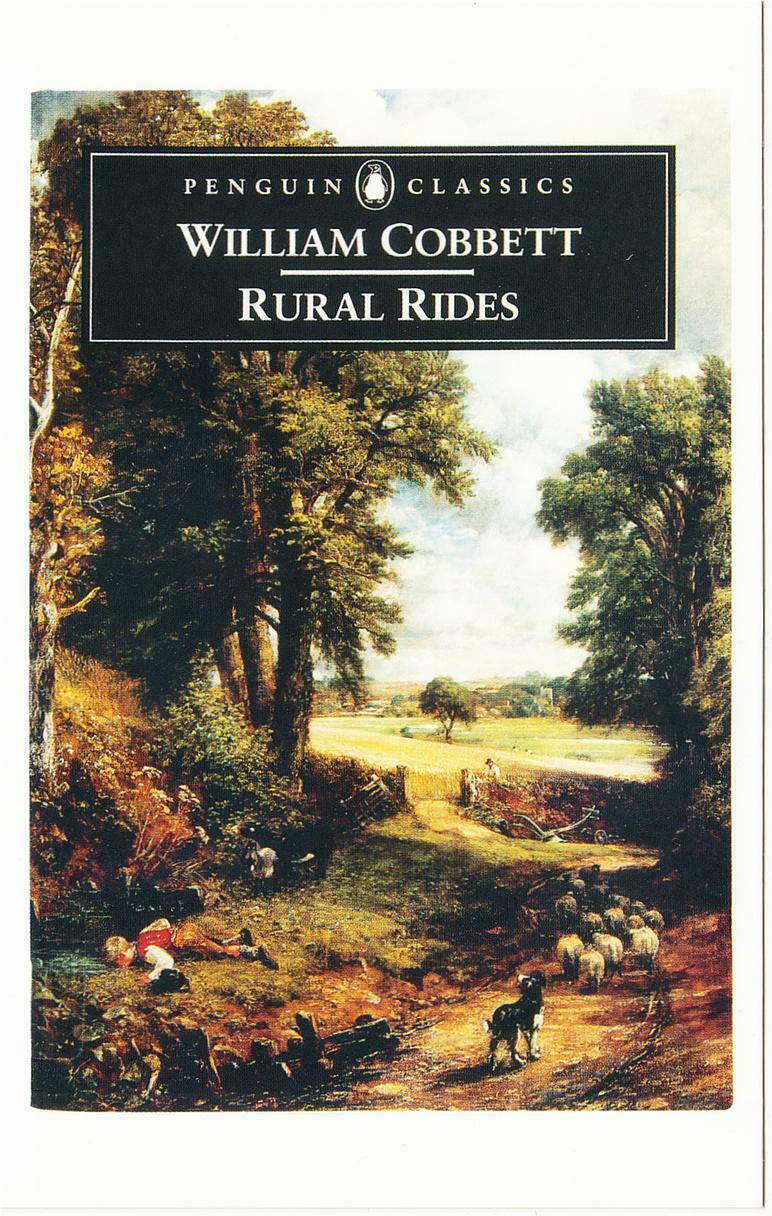 Postcard of Rural Rides by William Cobbett Book Cover Art by John ...