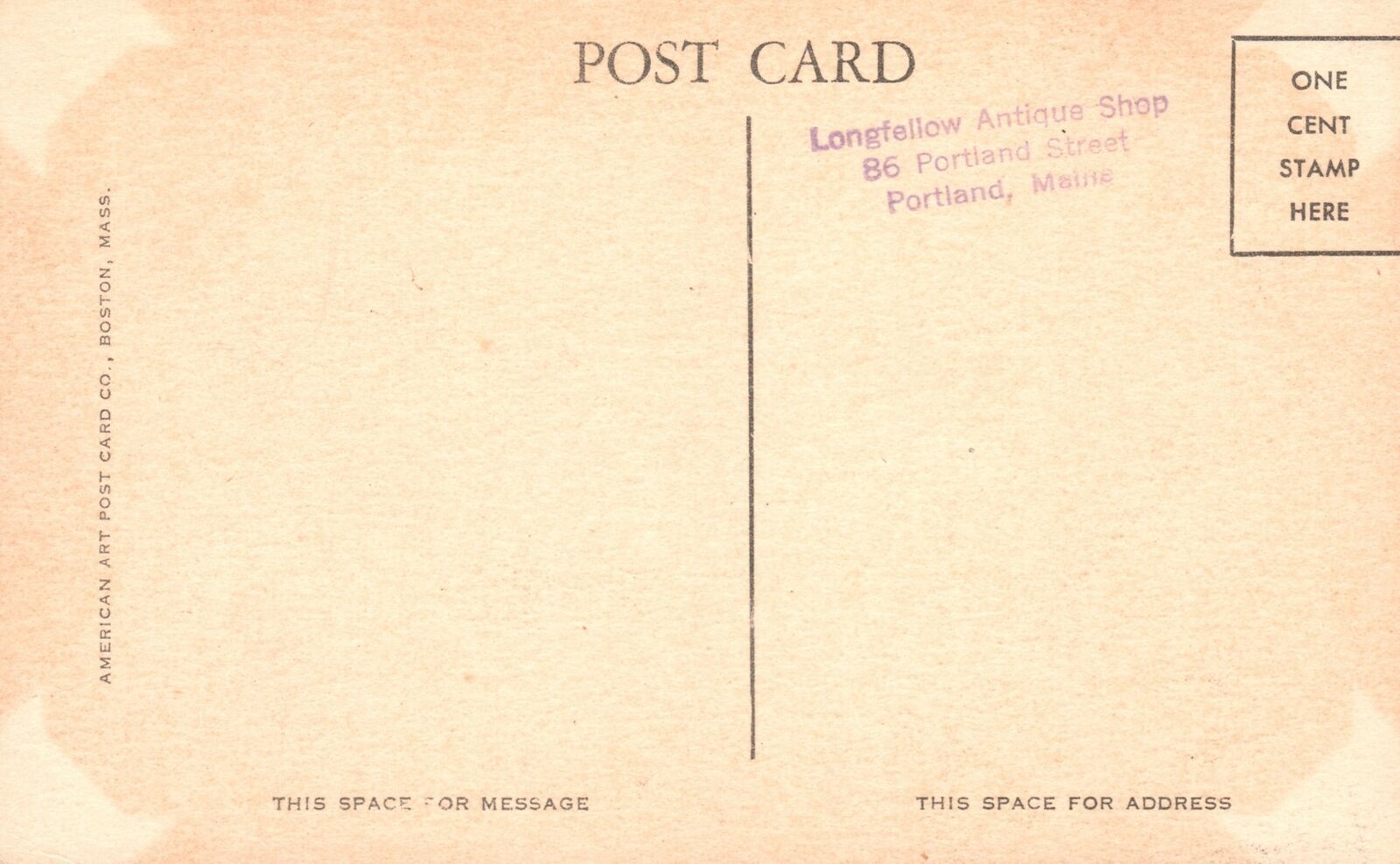 Vintage Postcard Moussam Lake Sanford And Springvale Maine American ...