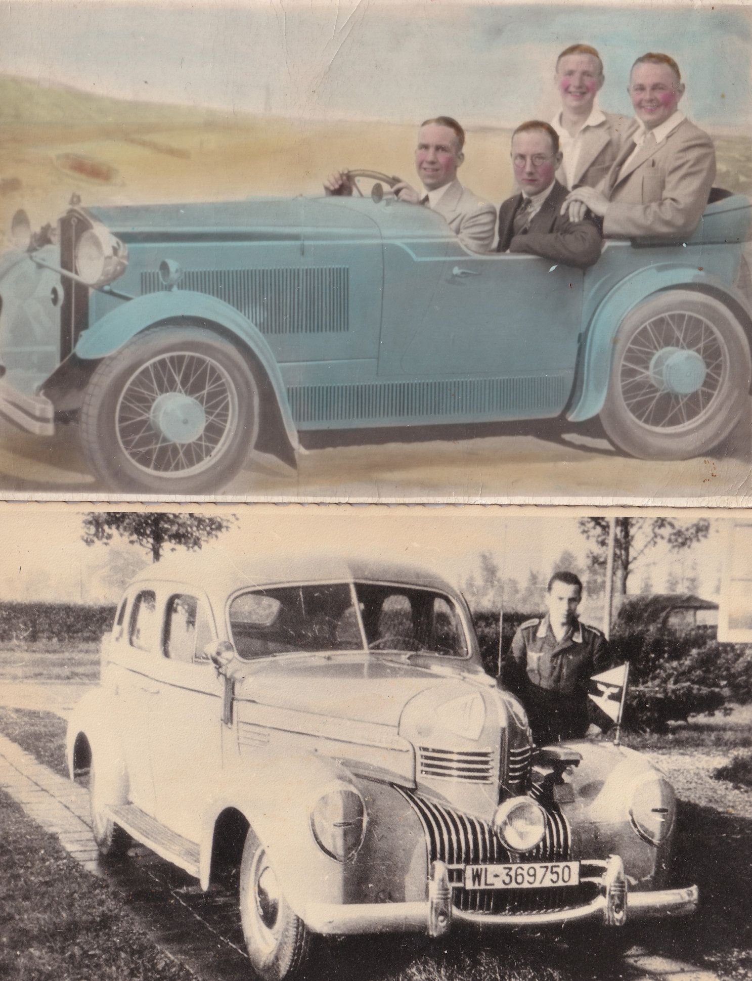 Blackpool Classic Car Showroom 2x Antique 1930s Unique Motoring Photo s ...