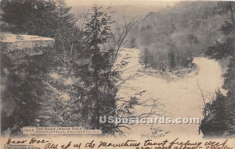 Tom Quick Indian Rock - Mongaup Falls, New York NY | United States ...