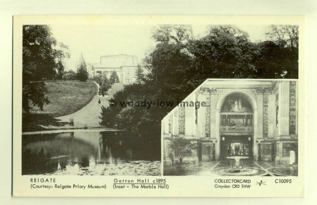 pp1396 - Reigate - Gatton Hall - Inset , Marble Hall - c1895- Pamlin ...