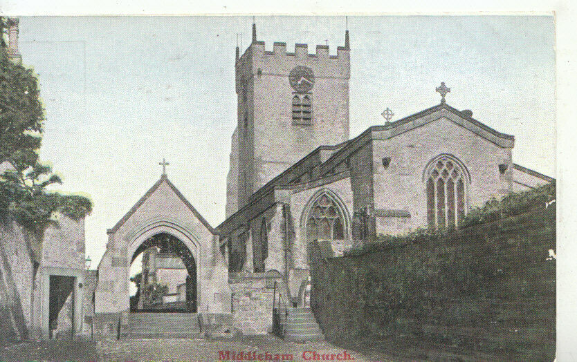 Yorkshire Postcard - Middleham Church - Ref TZ4040 | Europe - United ...