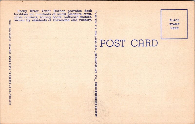 Vintage Postcard Multiple Scenes at Rocky River Cleveland Ohio C. 1945 ...