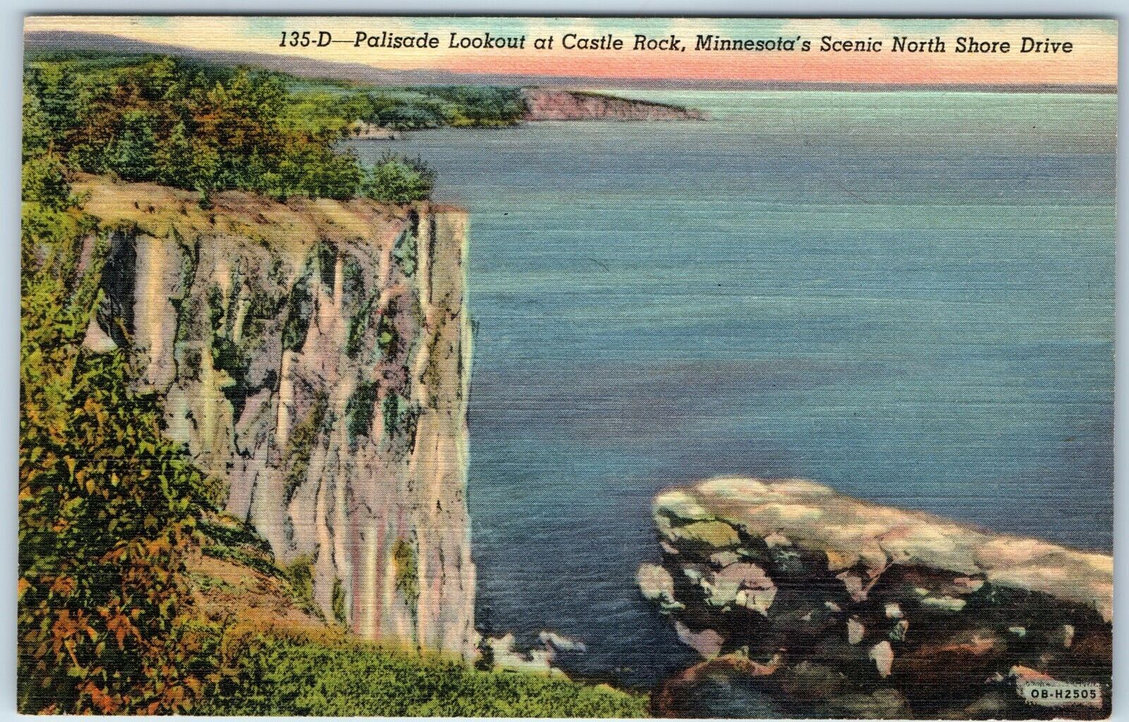 1940 Nr. Duluth, MN Palisade Castle Rock North Shore Drive Lake ...