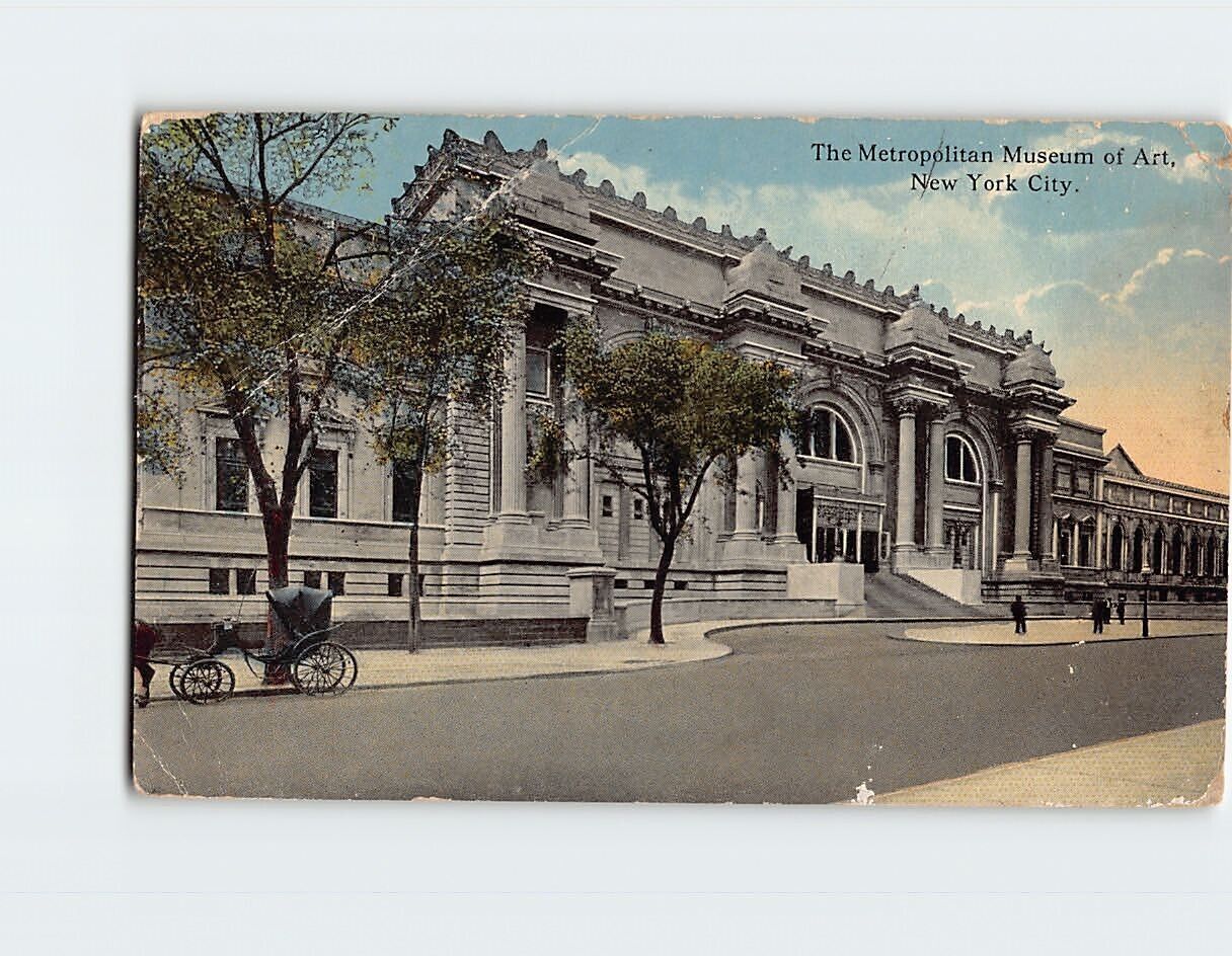 Postcard The Metropolitan Museum of Art, New York City, New York ...