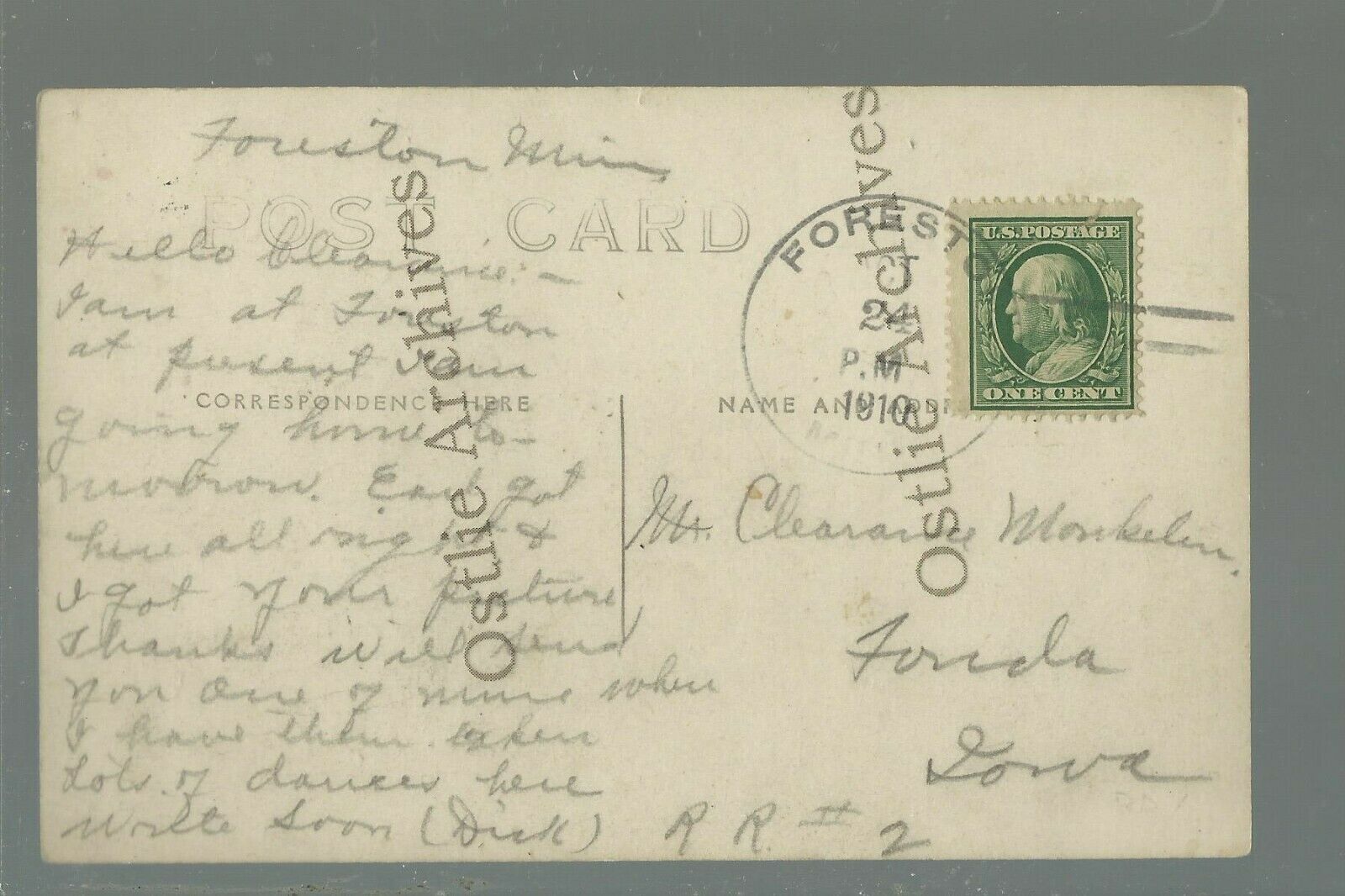 Foreston MINNESOTA RPPC 1910 SALE DAY General Store SPEECH nr Milaca ...