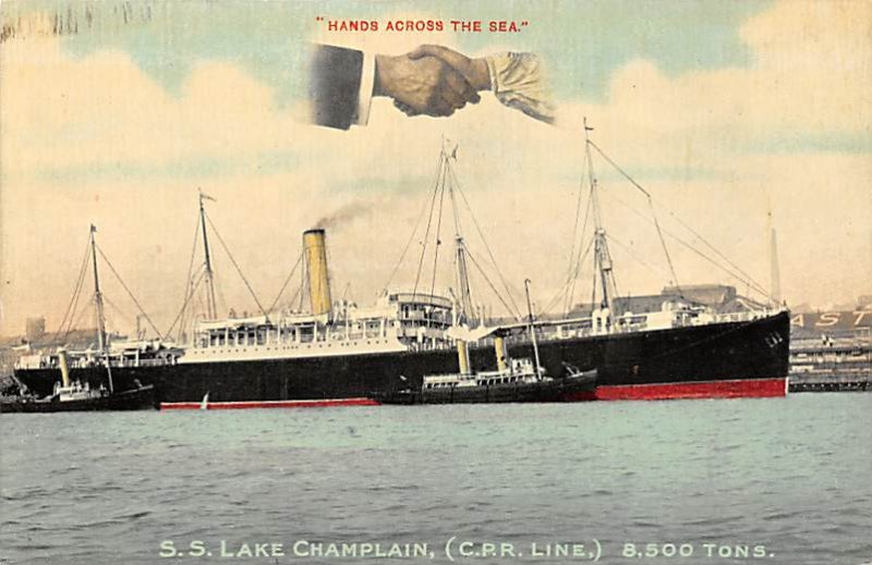 SS Lake Champlain Canadian Pacific Ship Unused | Topics - Nature ...
