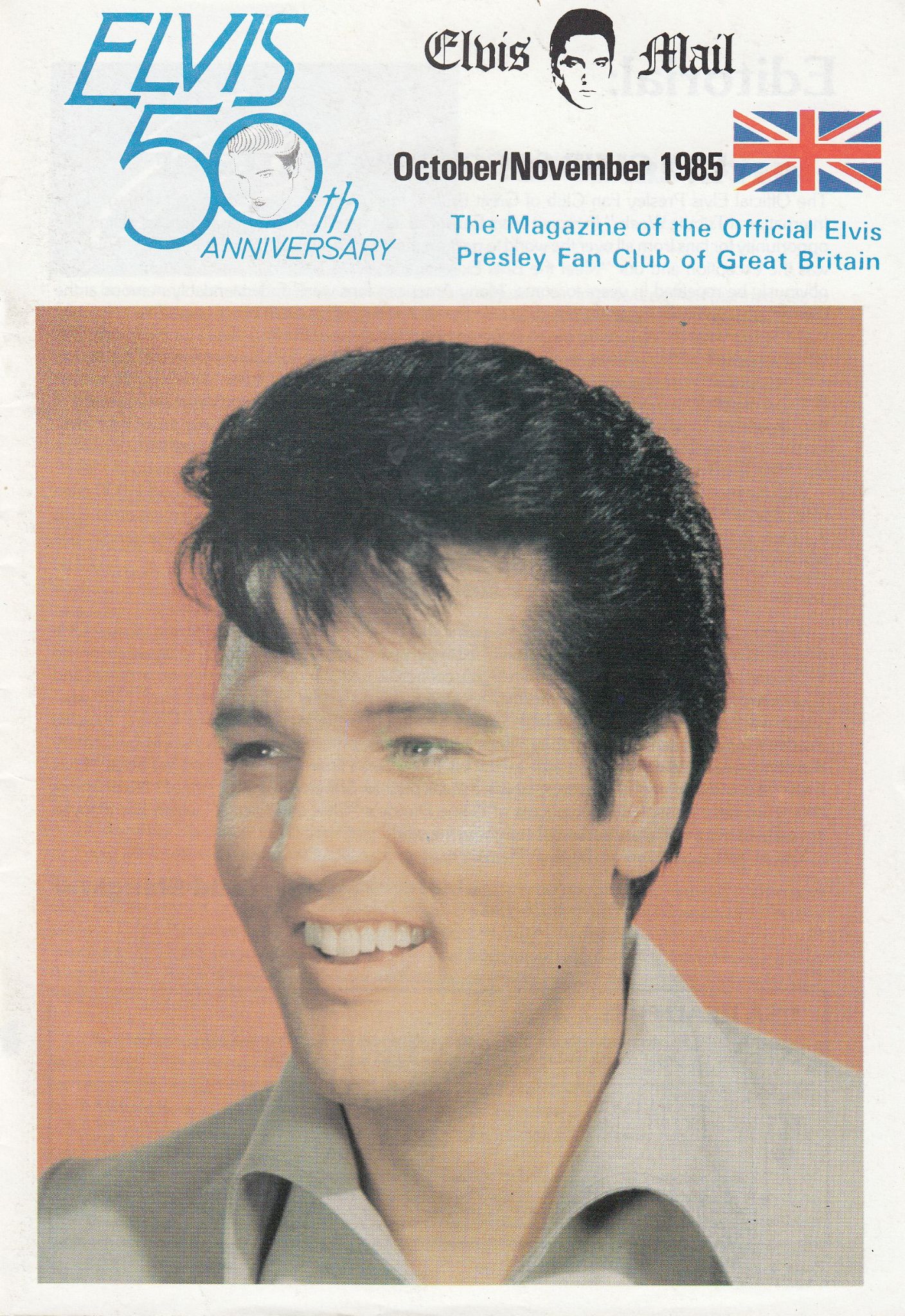 Elvis Presley Mail October 1985 Ger Rijff Book Interview House Magazine ...