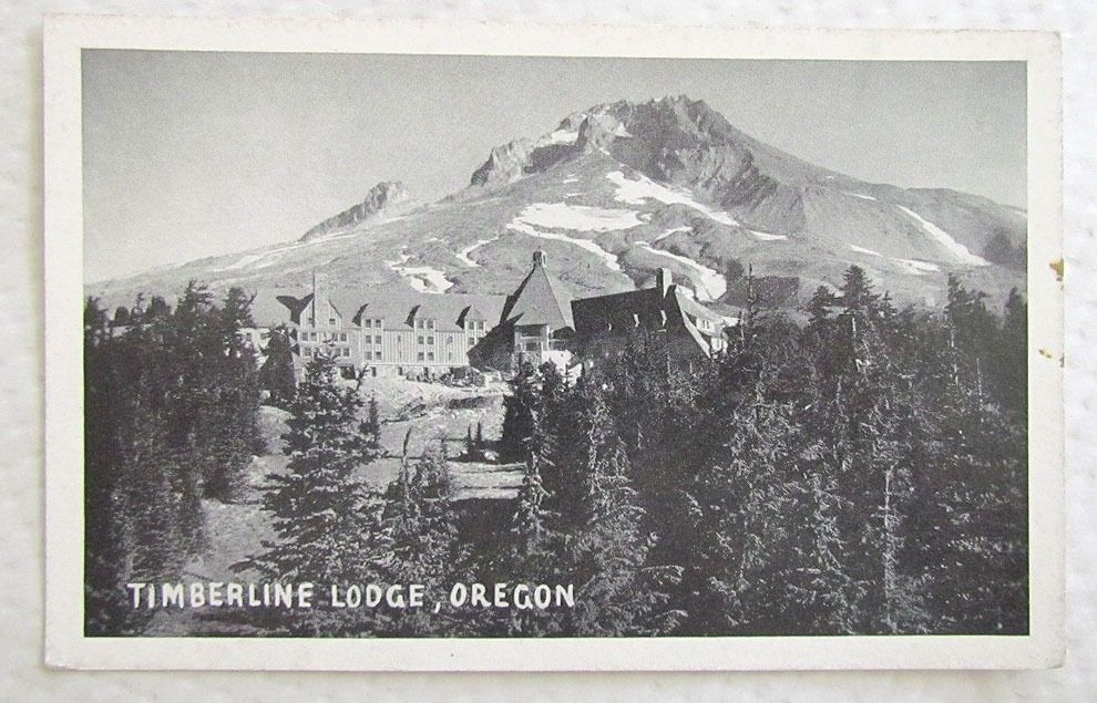 Vintage Postcard Timberline Lodge Oregon | United States - Oregon ...