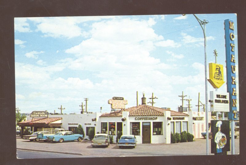 Holbrook Arizona Route 66 the Motoraunt Restaurant Advertising Postcard ...