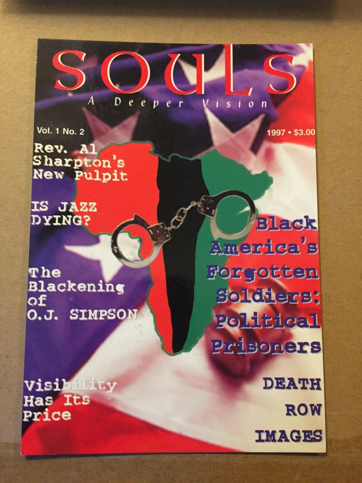 Unused Postcard (AD Card) Global Design - Souls a Deeper Vision 4x6 ...