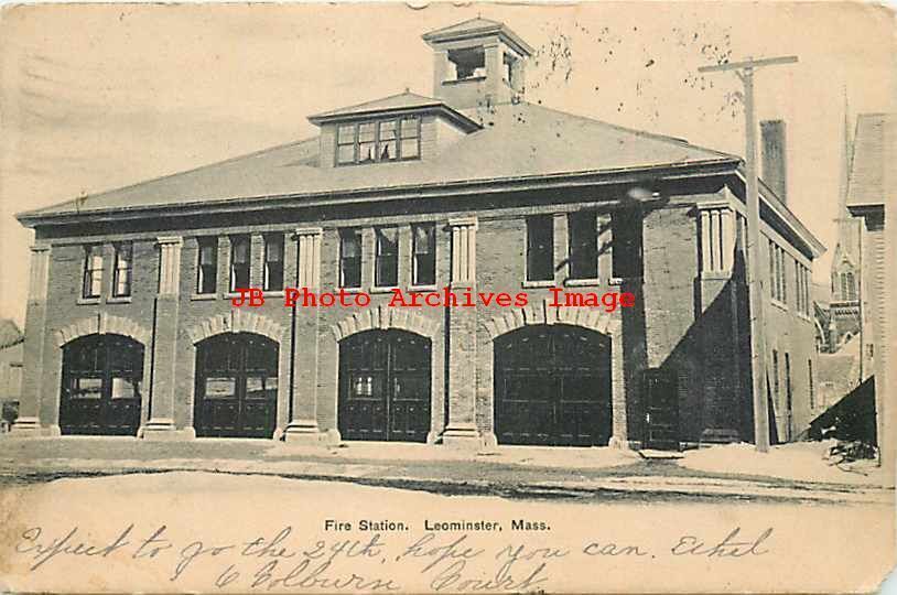 MA, Leominster, Massachusetts, Fire Station, Exterior, Rochester News ...
