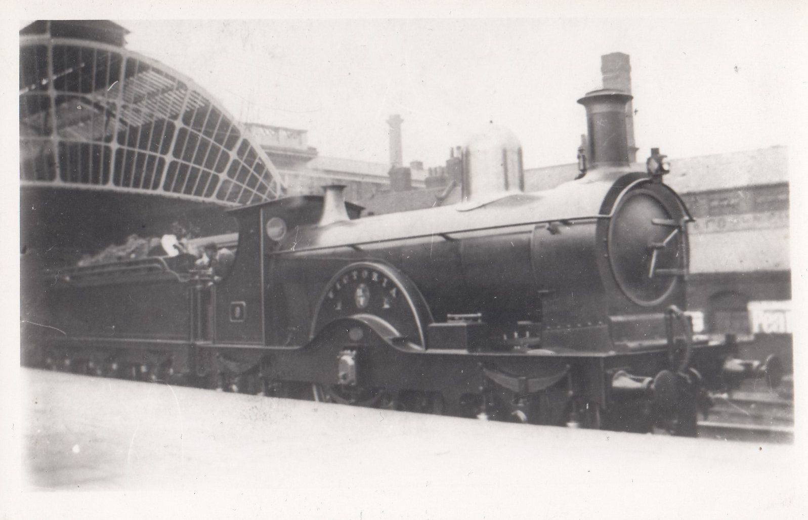 Great Western Railway GWR Class 2-2-2 Queen Victoria Train Vintage ...