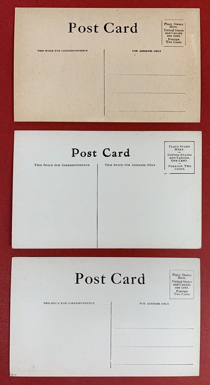 "It Is No Crime To Kiss In This Town," Set of 3 Circa 1907-1915 ...