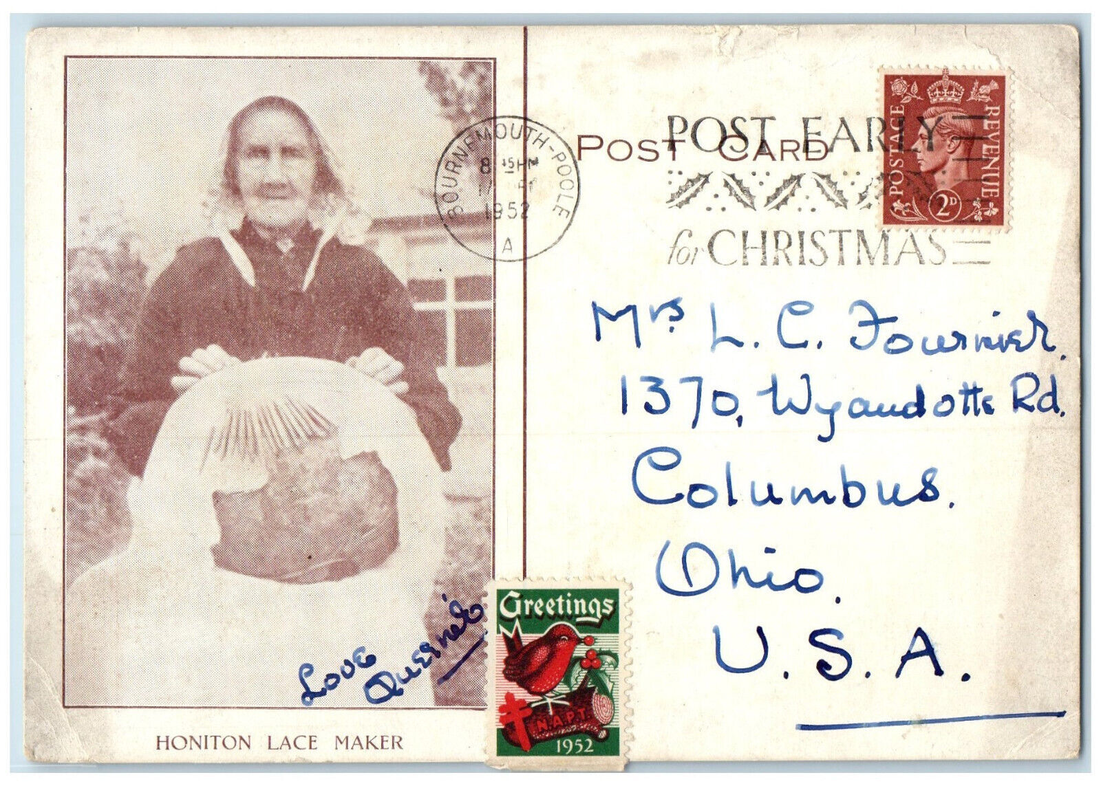 1952 Tradition of Honiton Lace Honiton Lace Maker England Vintage ...