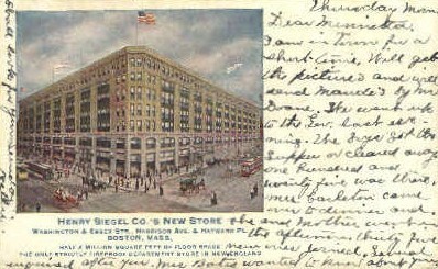 Henry Siegel Co's. New Store - Boston, Massachusetts MA | United States ...