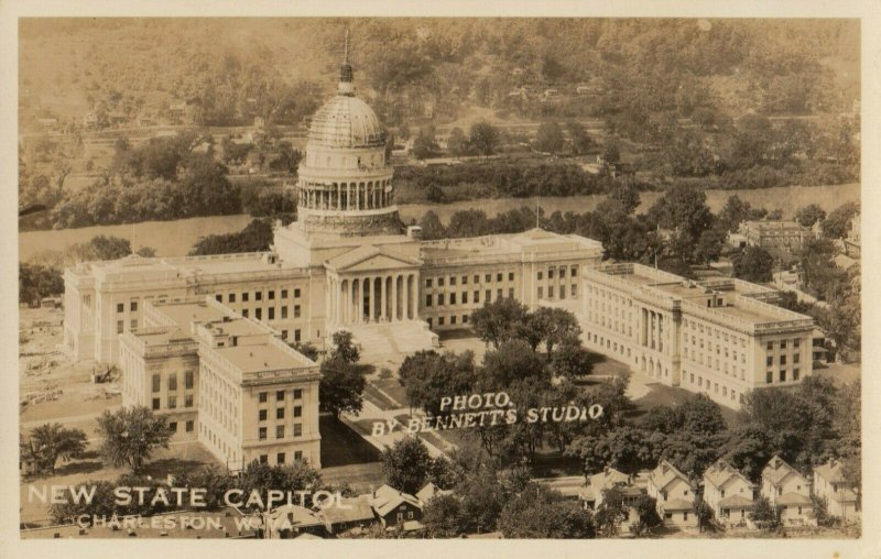 RP: CHARLESTON , West Virginia, 1930s ; New State Capitol | United ...
