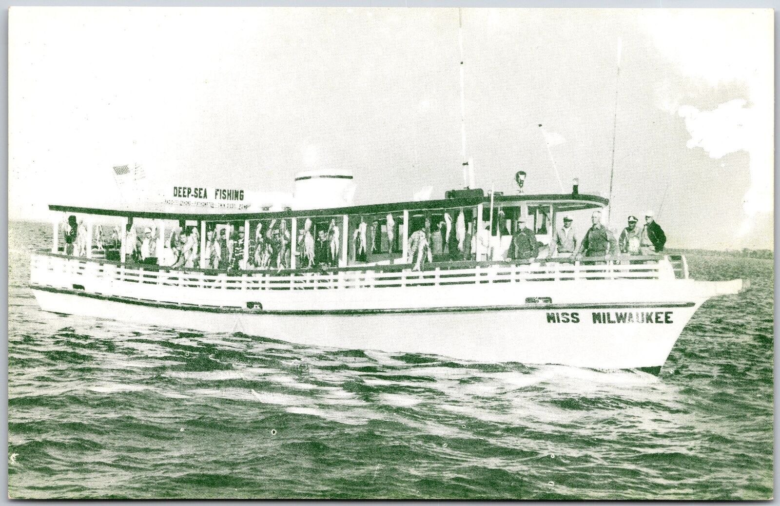 Deep Sea Fishing Miss Milwaukee Queen Of The West Coast Fishing Fleet ...