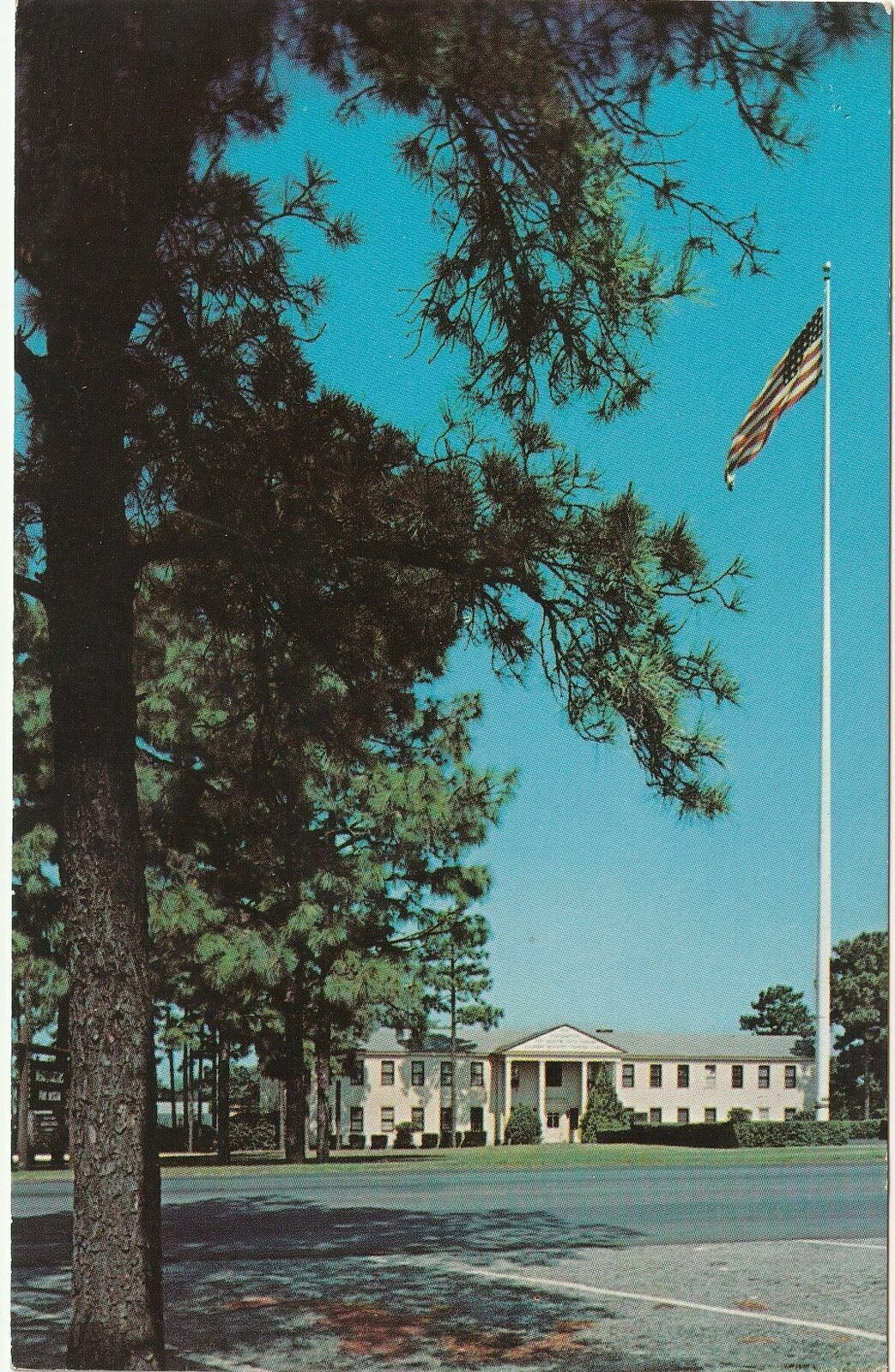 Vintage Postcard Army Post Headquarters, Fort Jackson, South Carolina ...