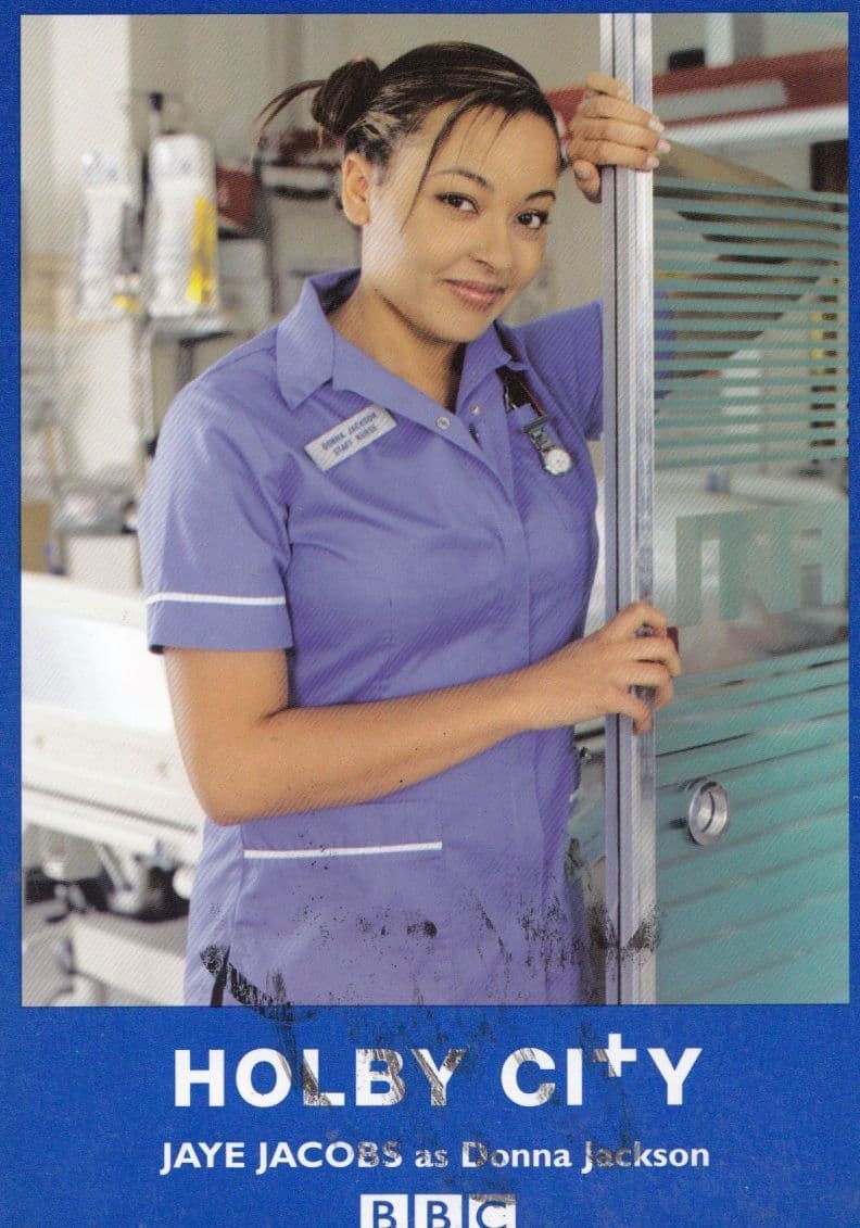 Jaye Jacobs as Donna Jackson Holby City BBC Rare Hand Signed Photo Cast ...