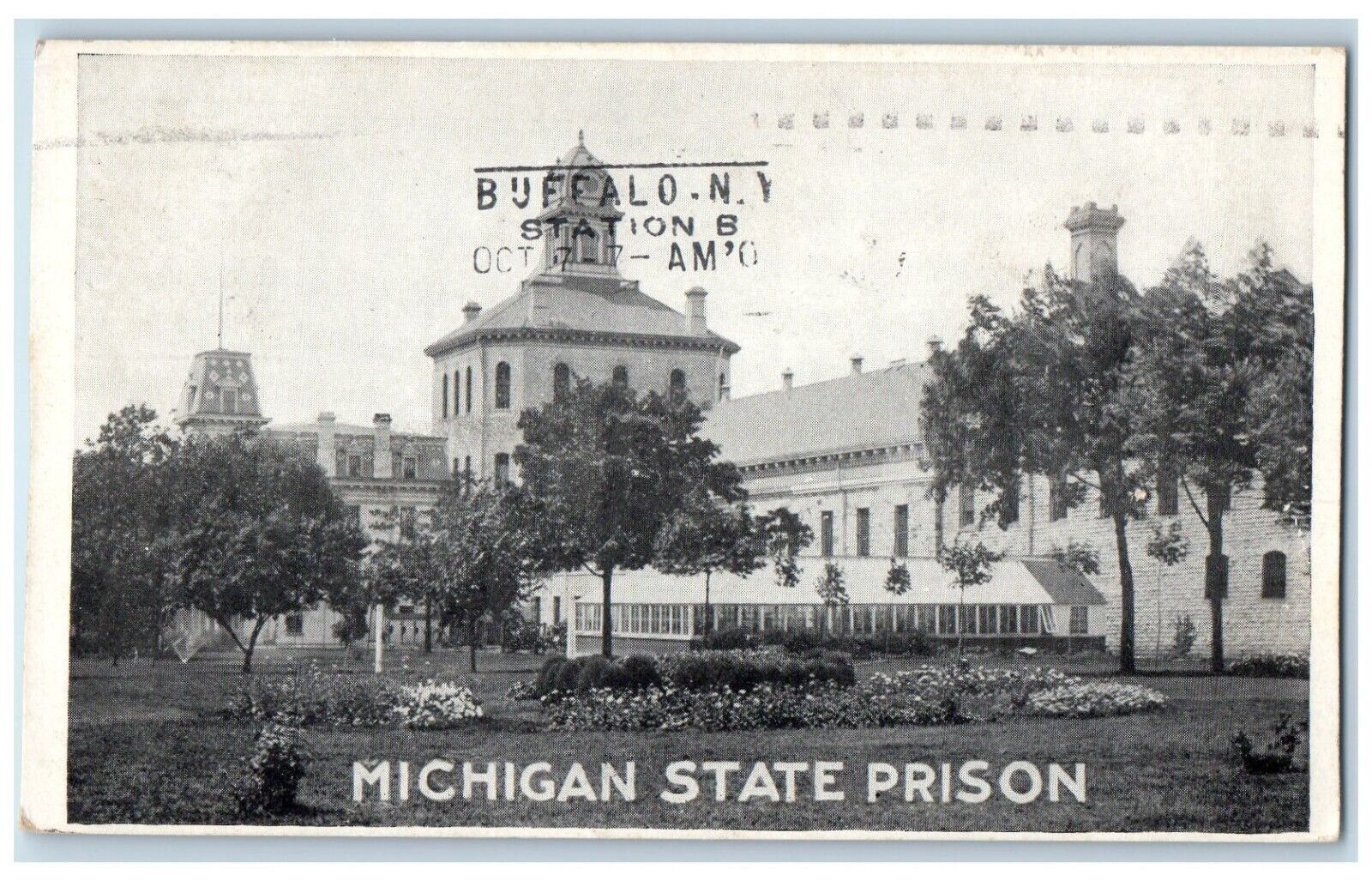 1905 Michigan State Prison Jackson MI, Buffalo NY Posted Antique ...