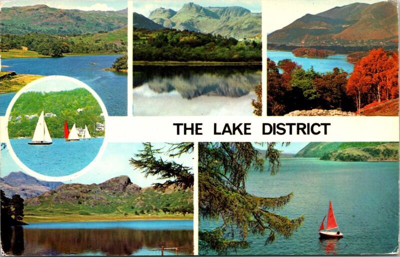 Lake District Multiview 1987 Ryder Water Yachts Lake Windermere Blea ...