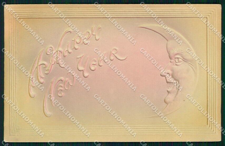 Artist Signed Paper Moon Relief cartolina XP9063 | Topics - Astronomy ...