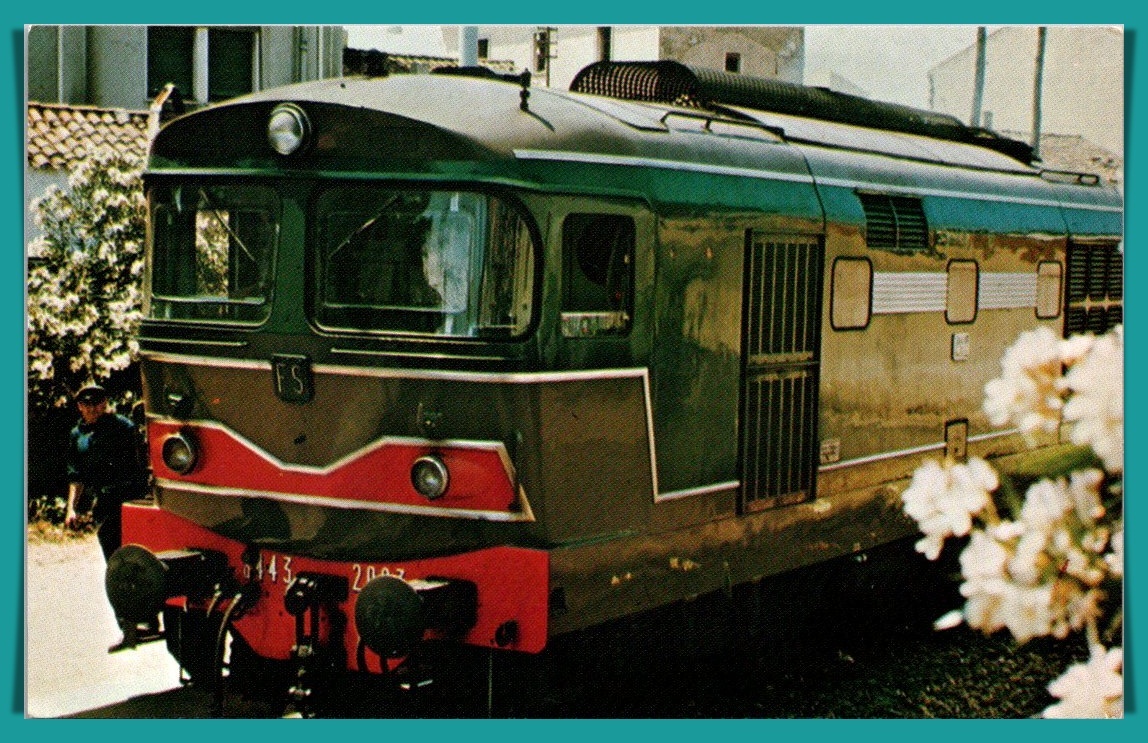 Italy - Diesel-Electric Locomotive - [FG-556] | Europe - Italy - Other ...
