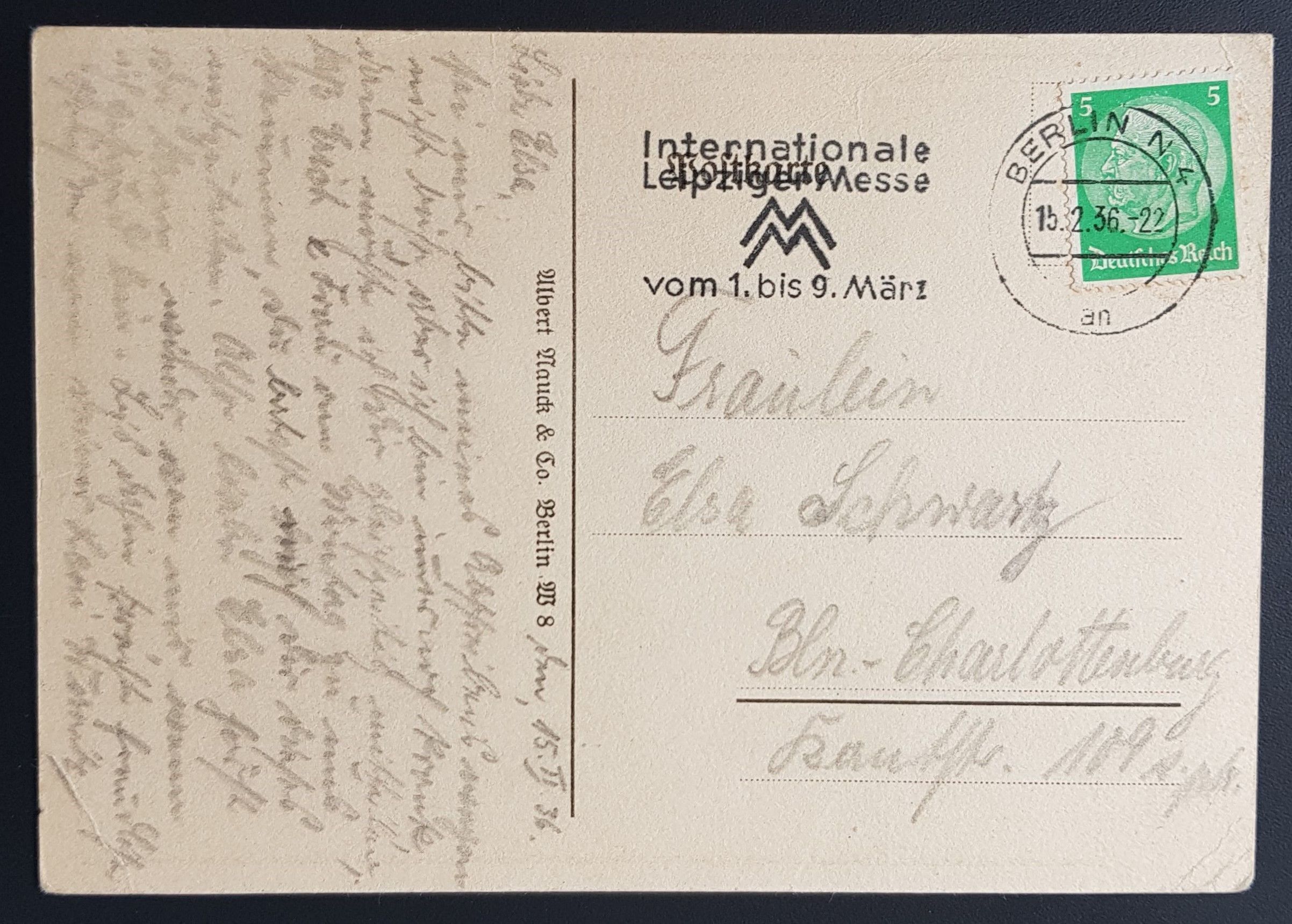 Germany Third 3rd Reich Original Wwii Propaganda MAP Card the Dangers ...