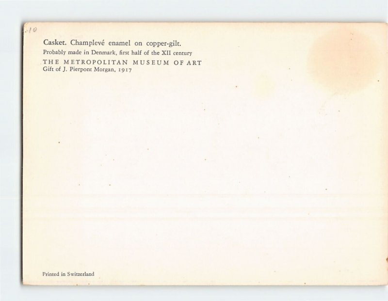 Postcard Casket, The Metropolitan Museum Of Art, New York City, New ...