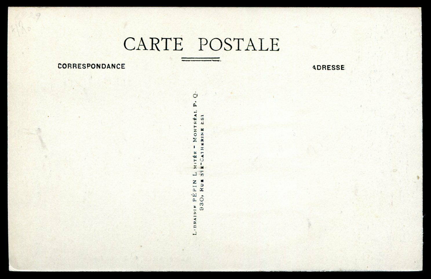 3871 - NAPIERVILLE Quebec Postcard 1910s Street View. Restaurant Louise ...