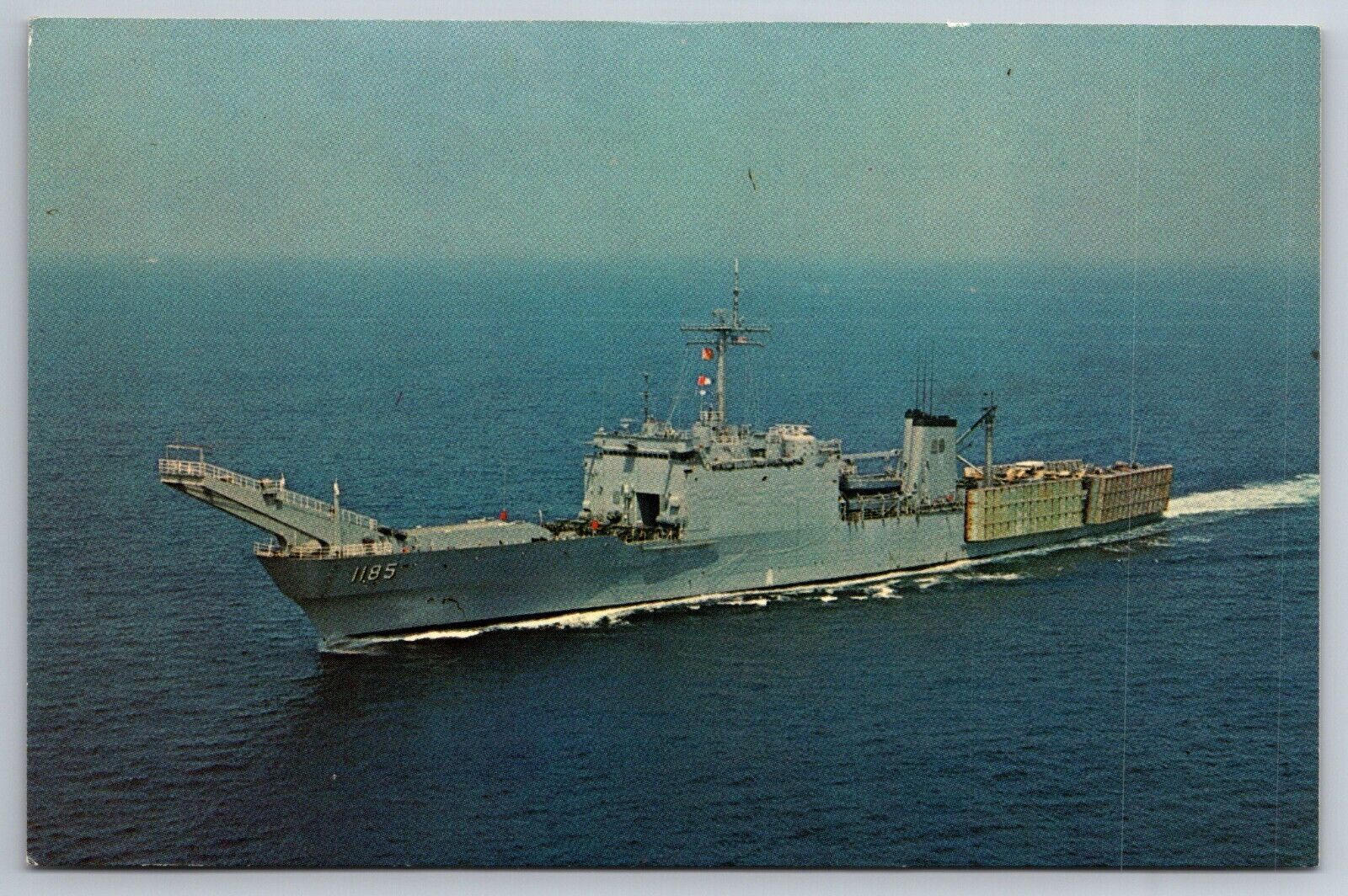 U.S.S. Schenectady LST 1185 Navy Newport Class Tank Landing Ship Photo ...