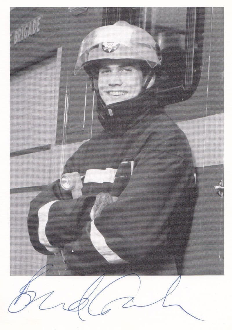 Brad Gorton Dan Barratt Londons Burning Footballers Wives Hand Signed ...