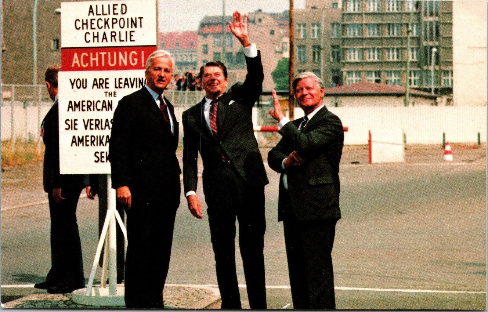 Iron Curtain Wall West East Germany Berlin Charlottenburg Palace ...