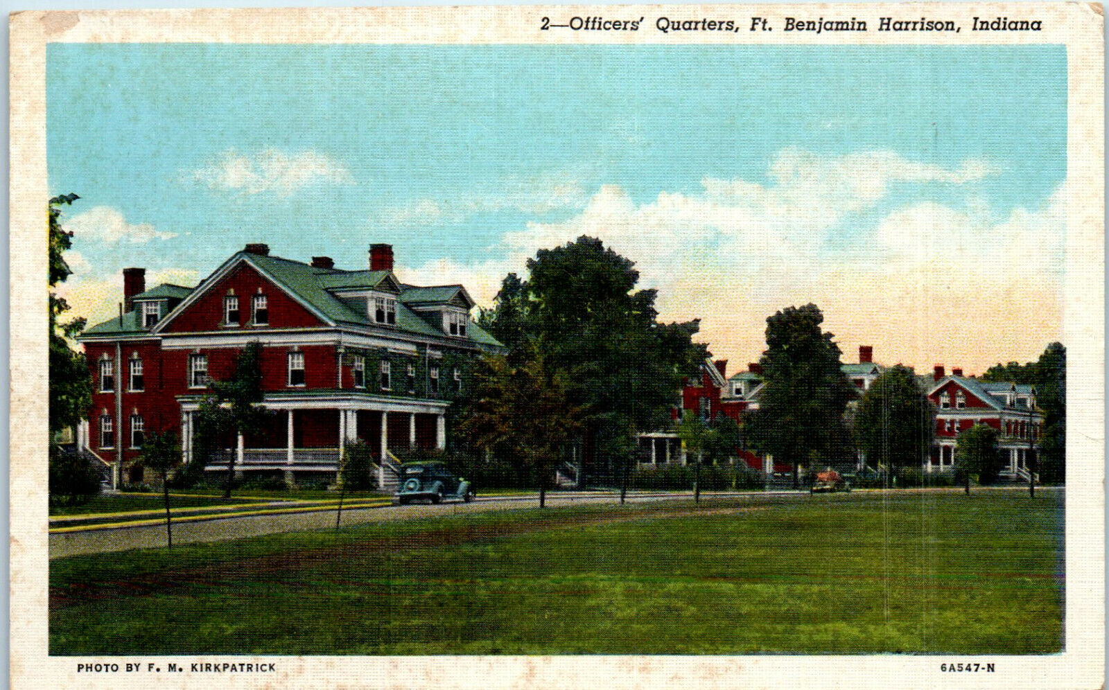 1940s Officer's Quarters Fort Benjamin Harrison near Indianapolis IN ...