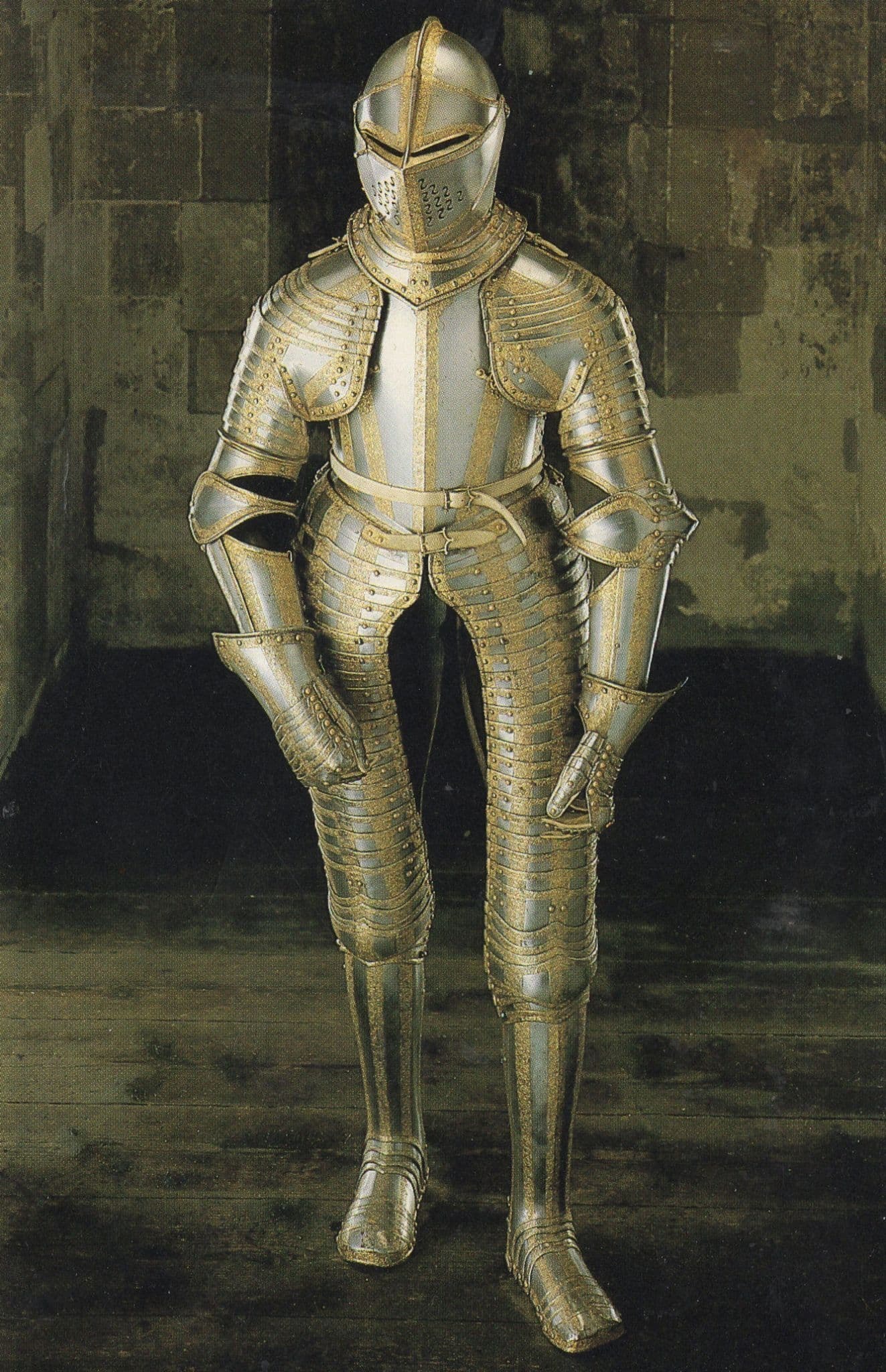 King Charles II Field Armour Medieval Knight London Exhibition Postcard ...