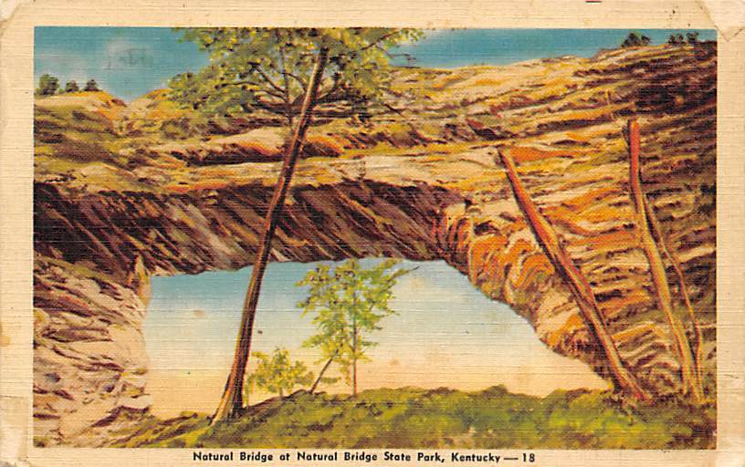 Natural bridge at natural Bridge State Park Natural Bridge State Park ...