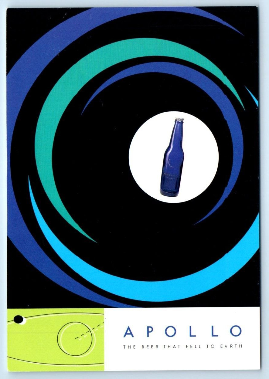 Apollo The Beer that Fell to Earth Big Bang Brewery 4x6 advertisement ...