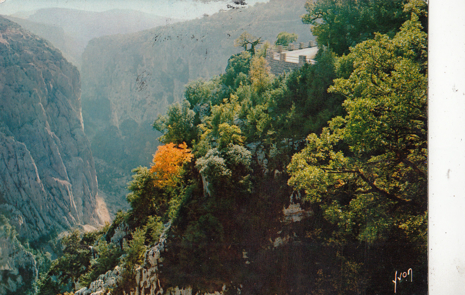BF21317 grand canon du verdon var corniche sublime france front/back ...