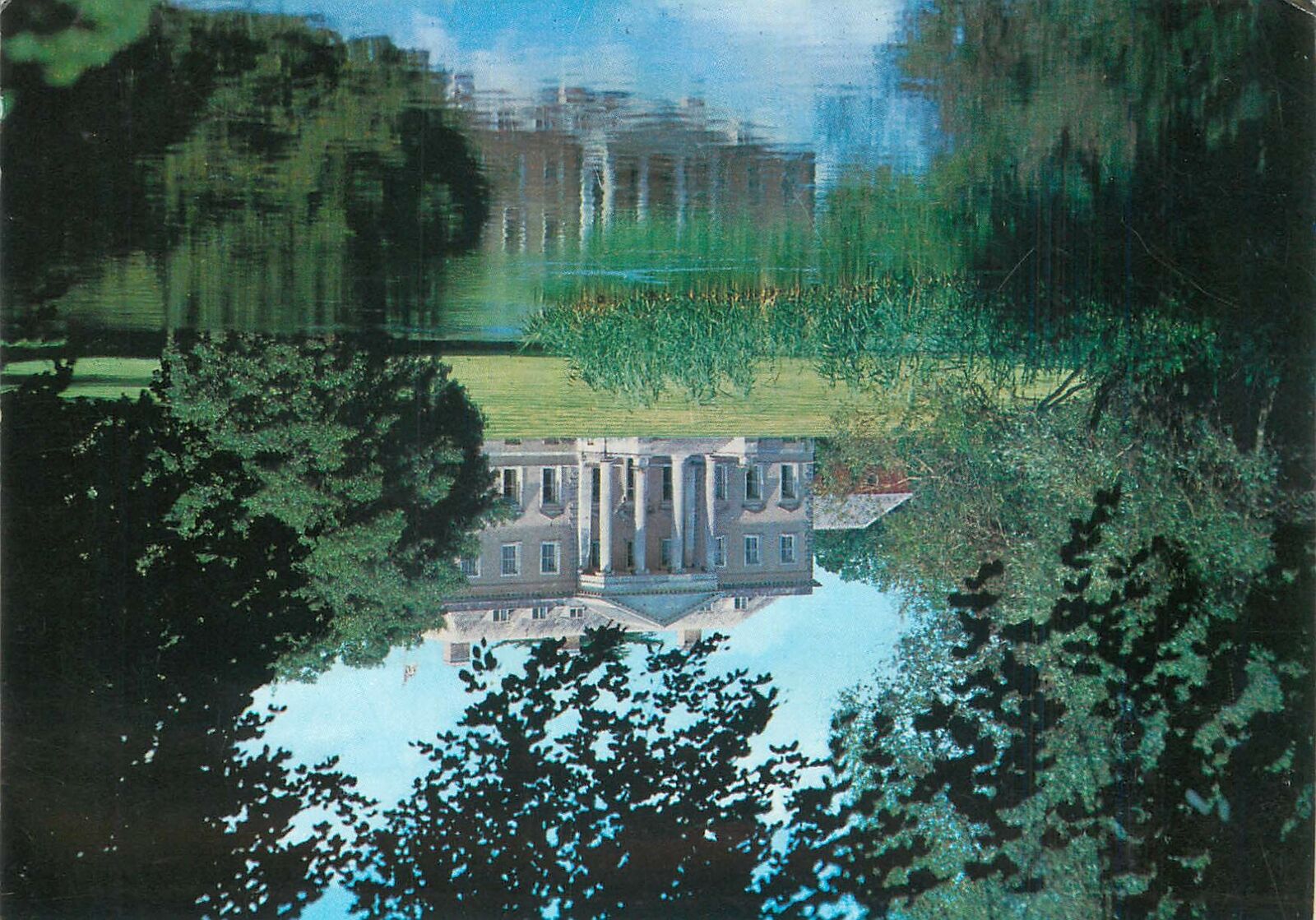 Postcard England Romsey Broadlands Lord Mountbatten House river Test ...