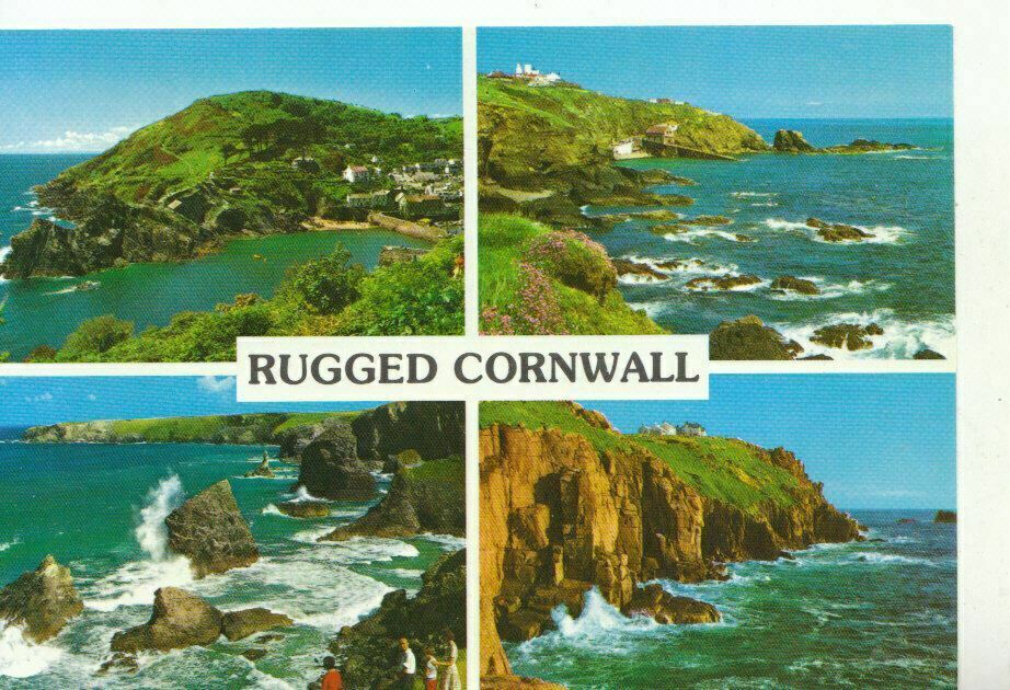 Cornwall Postcard - Views of Rugged Cornwall - Ref 18073A | Other ...