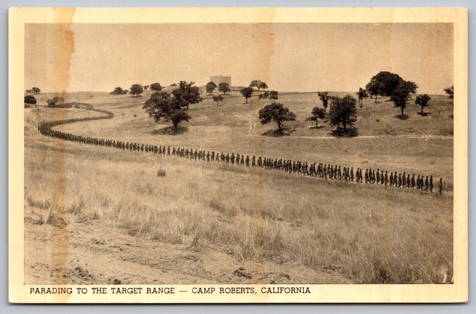Camp Roberts California Target Range Parade Historic Military BW PC ...