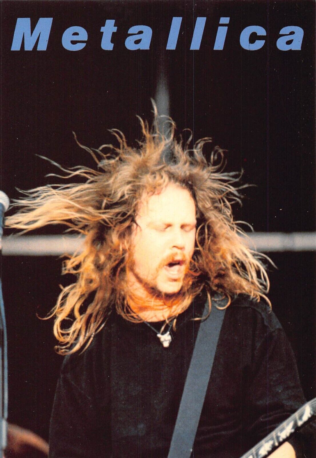 L289 Music Rock band Metallica James Hetfield vocalist postcard | Other ...