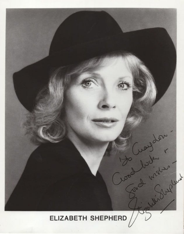 Elizabeth Shepherd The Omen Hand Signed 10x8 Photo & Amazing Letter ...