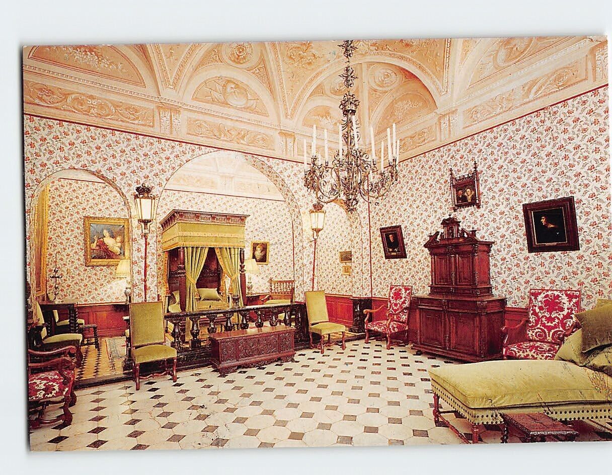 Postcard Chambre Louis XIII, The Prince's Palace of Monaco, Monaco ...