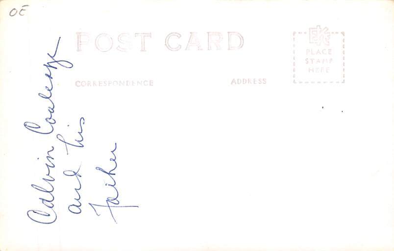 President Calvin Coolidge and his Father President Calvin Coolidge and ...