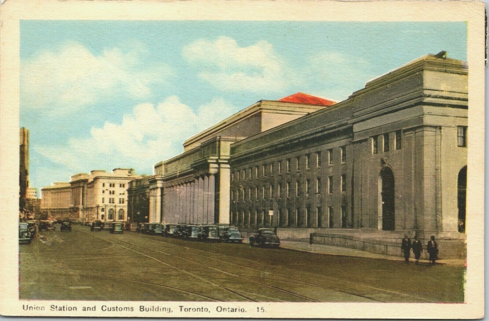Canada Union Station and Customs Building Toronto Ontario Vintage ...